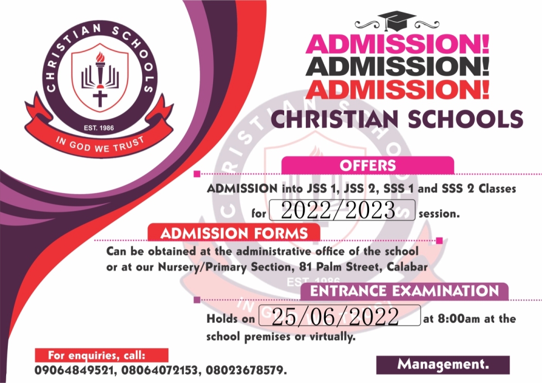 CHRISTIAN SCHOOLS
